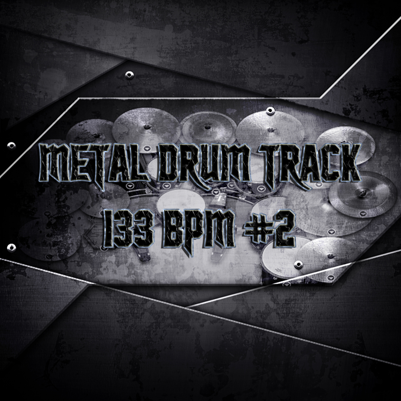 Simple Straight Metal Drum Track 133 BPM | Preset 2.0 - Arnaud Krakowka